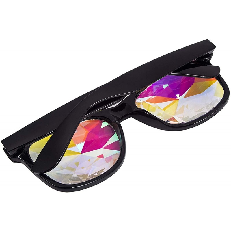 Kaleidoscope Sunglasses Round Rave Festival Diffraction Best Prism